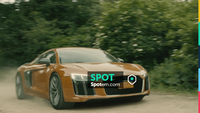 La plaque minéralogique 'Starck 65' de l'Audi de Tony Stark (Robert Dwoney Jr) dans Avengers : L ...