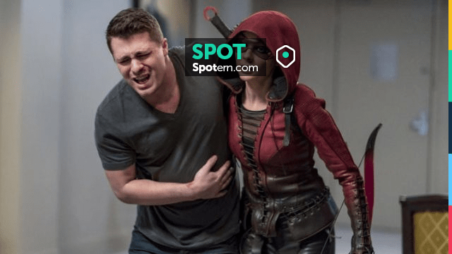 Red hooded costume worn by Thea Queen (Willa Holland) as seen in Arrow ...