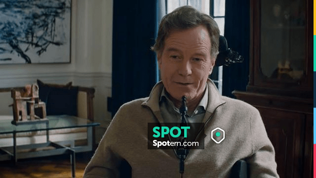 Le pull beige zippé de Phillip Lacasse (Bryan Cranston) dans The Upside ...