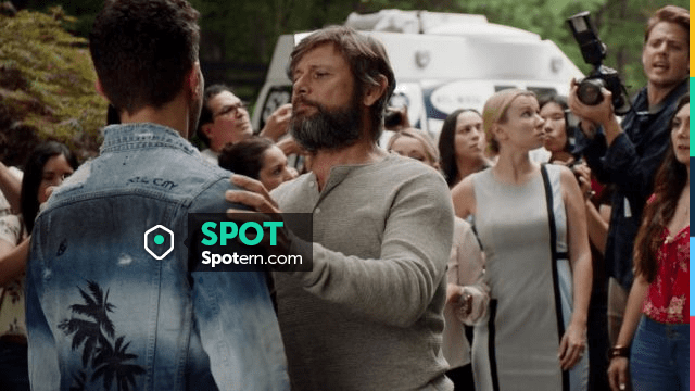 Jean jacket with palm trees Sammy Jo / Sam Jones (Rafael de la Fuente ...