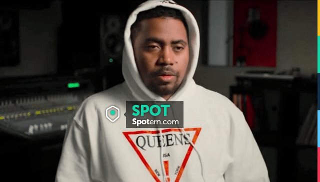 The sweatshirt hoody Queens worn by Nas in the issuance Rapture | Spotern