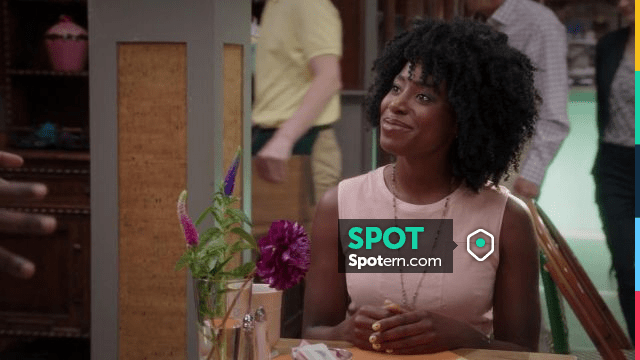 The pink dress Theory carried by Simone Garnett (Kirby Howell-Baptiste ...