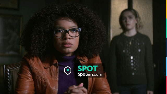The sweater turtleneck purple Coldwater Creek worn by Rosalind Walker ...
