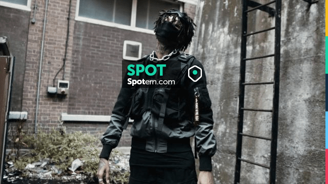Black vest worn by Scarlxrd as seen in his "I Need space" music video ...
