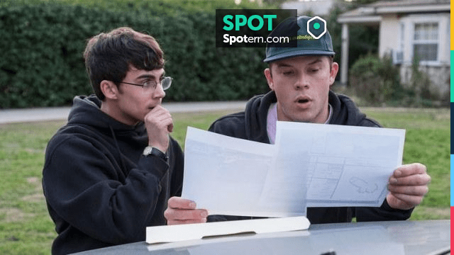 Green Hat with Yellow Ukrainian Text worn by Dylan Maxwell (Jimmy Tatro ...