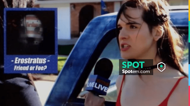 Bex's (Hari Nef) studded choker necklace as seen in Assassination ...