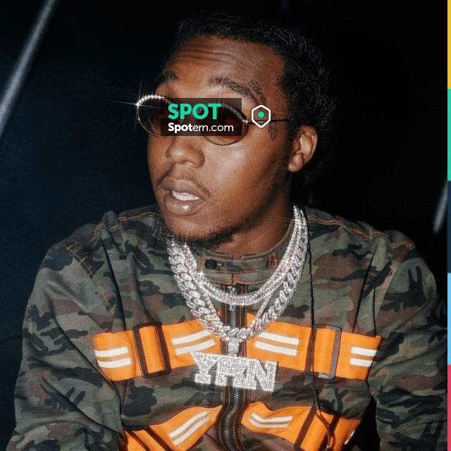 Take Off's shinny sunglasses as seen on his Instagram account ...