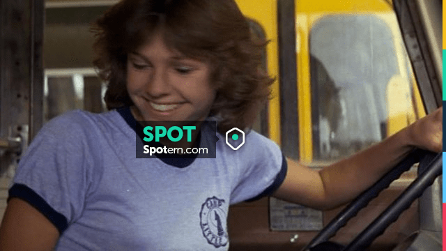 Camp Little Wolf blue t-shirt worn by Angel (Kristy McNichol) as seen ...