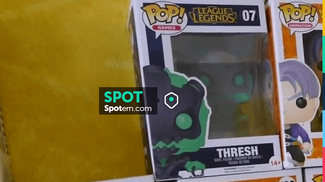 El funko pop de Thresh en League of legends de Ptikouik en el video ALL ...