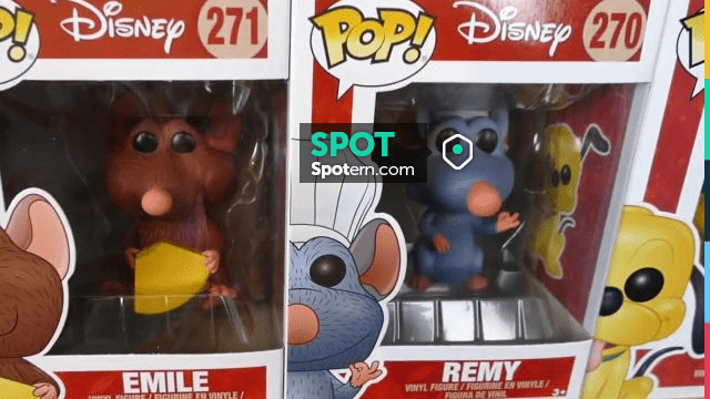 The funko pop Remy in Ratatouille Ptikouik in the video MY ENTIRE ...