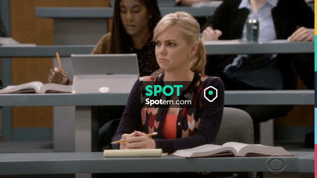 Ann Taylor Ann Chevron Cardigan worn by Christy (Anna Faris) as seen in ...