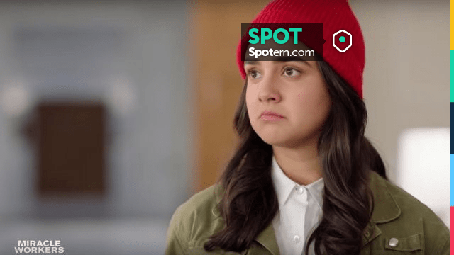 The red cap worn by Eliza (Geraldine Viswanathan) in Miracle Workers ...