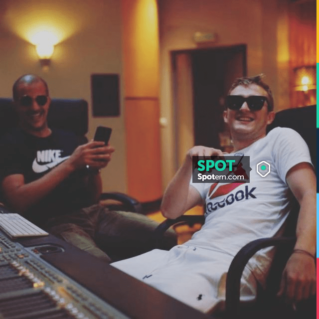 Le t-shirt blanc Reebok de Vald sur son compte Instagram @valdsullyvan ...