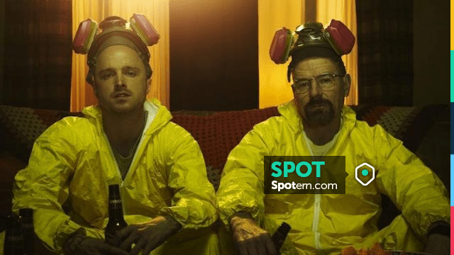 The replica of the combination of yellow, Walter White (Bryan Cranston ...