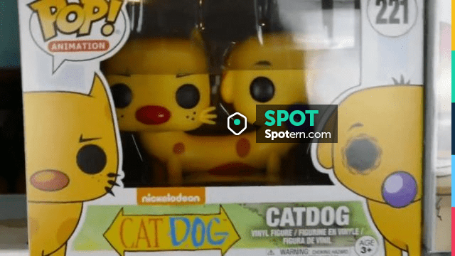La figurine Funko Pop des CatDog dans la vidéo "TOUTE MA COLLECTION DE ...