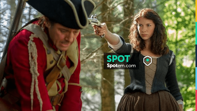 The corset worn by Claire Fraser (Caitriona Balfe) in Outlander S01E14 ...