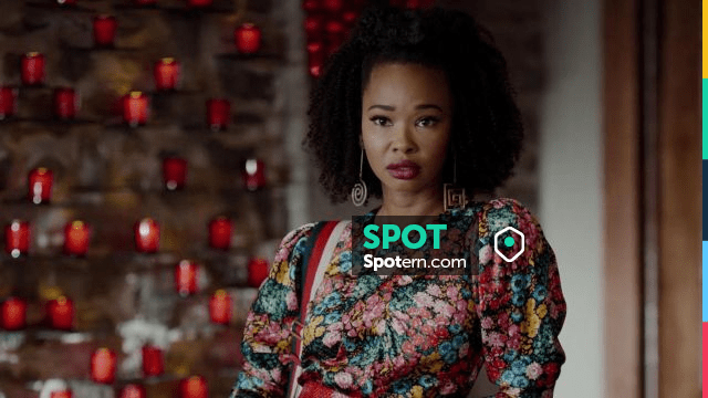 The floral dress Attico worn by Monica Colby (Wakeema Hollis) in ...