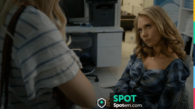 Veronica Beard Parris Plaid Ruffle Tulip Skirt worn by Veronica Newell ...