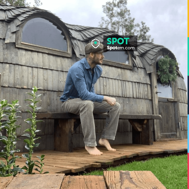 Lock & Co. Hatters Tweed Bakerboy Hat cap worn by David Beckham on his ...