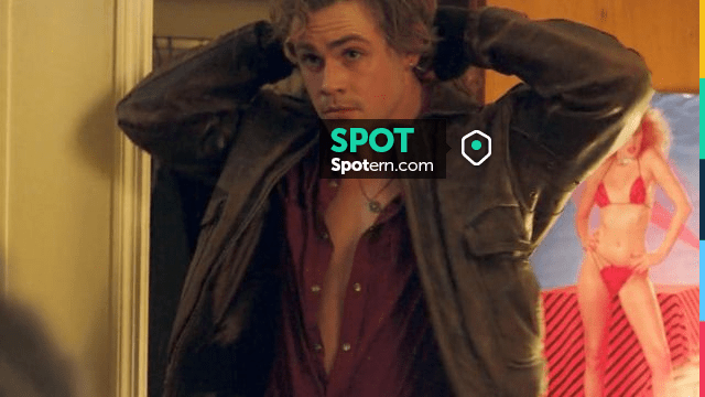 The leather jacket Schott Billy Hargrove (Dacre Montgomery) in Stranger ...