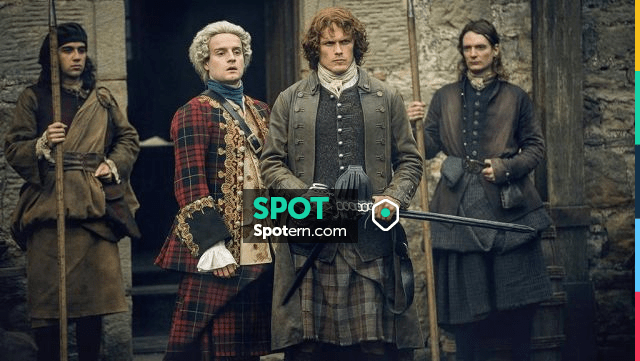 Ja­mie Fra­ser's (Sam Heu­ghan) leather rapier hanger as seen in Out ...