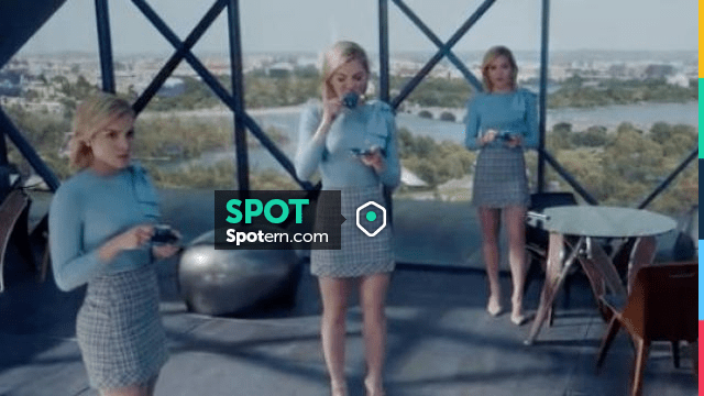 Plaid Pelmet Mini Skirt worn by Esme Frost (Skyler Samuels) in The ...