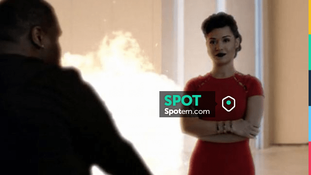 Cut-out Flounce Hem Sheath Dress of Reeva Payge (Grace Byers) in The ...