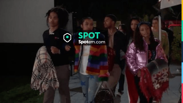 Play Brand Logo V Neck Jumper of Luca Hall (Luka Sabbat) in grown-ish ...