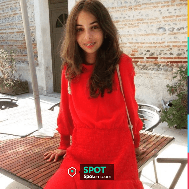 El vestido rojo que lució Fanny en su cuenta de Instagram @fanny_c_m ...