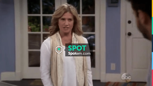 Anthropologie Lacy Sweater Vest worn by Vanessa Baxter (Nancy Travis ...
