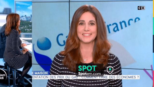 La robe de Caroline Munoz dans William à midi du 30/01/2019 | Spotern