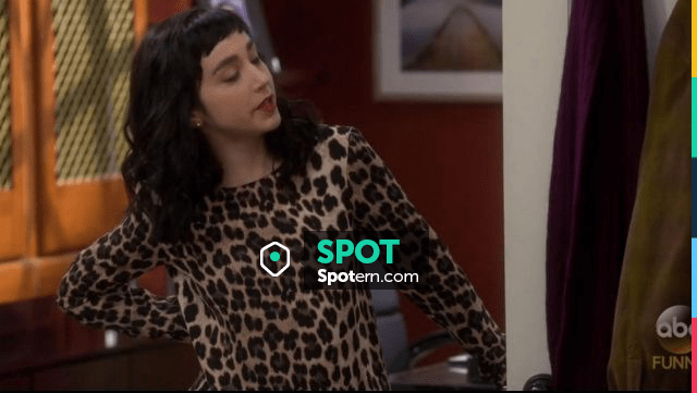 Zara imprimé Animal Haut porté par Mandy Baxter (Molly McCook) dans le ...