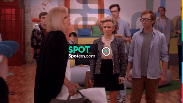 Alice + Olivia Arminda Ruffle Imitation Pearl Blouse worn by Mimi ...