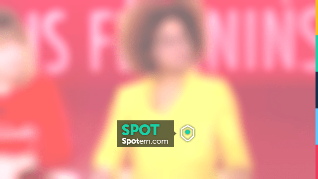 La chemise jaune imprimée Caroll de Nora Nonnet dans Je t'aime etc...le ...