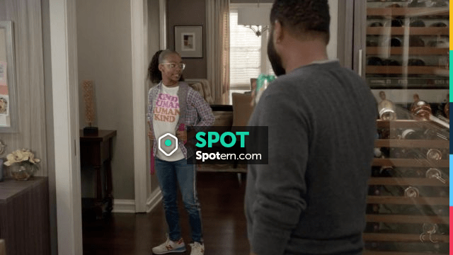 J.Crew Factory Girls' Human Kind T Shirt worn by Diane Johnson ( Marsai ...