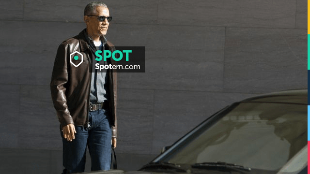 Leather Jacket worn by Barack Obama as seen in By the People: The ...