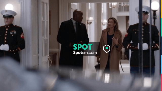 Max Mara Belted Camel Hair Coat worn by Alex Kirkman (Natascha McElhone ...