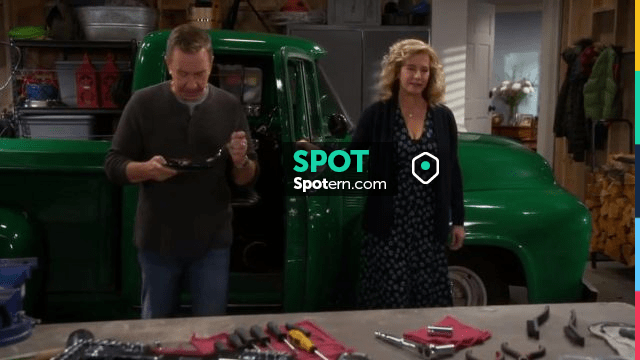 Silbatos Naya Lenno-Print Vestido usado por Vanessa Baxter (Nancy ...