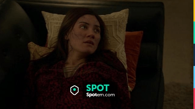 Joie Addie B Lip Leopard Print Blouse worn by Dorothea 'Dot' Rollins ...