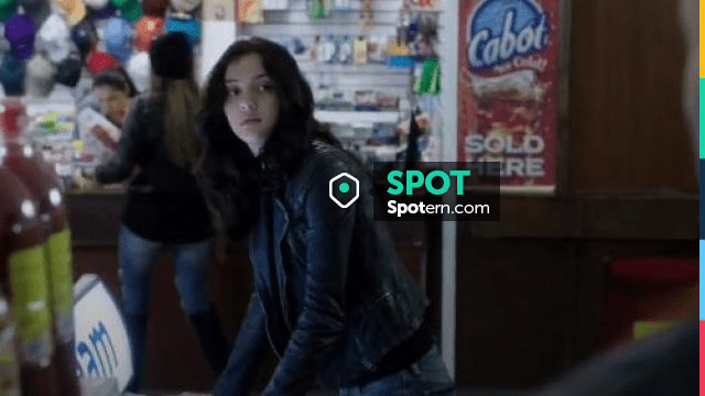 All Saints Cargo Biker Jacket worn by Rebecca Sutter (Katie Findlay) in ...