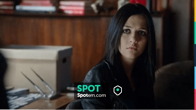 All Saints Cargo Biker Jacket worn by Rebecca Sutter (Katie Findlay) in ...