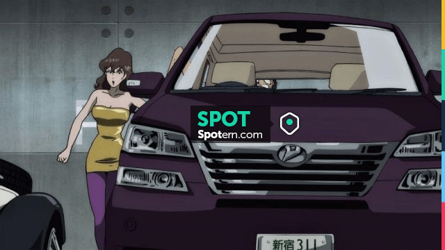 Toyota Vellfire used by Fujiko Mine in Lupin the Third vs. Detective ...