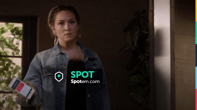 STS Blue Long Denim Boyfriend Jacket worn by Jude Demorest in Star ...