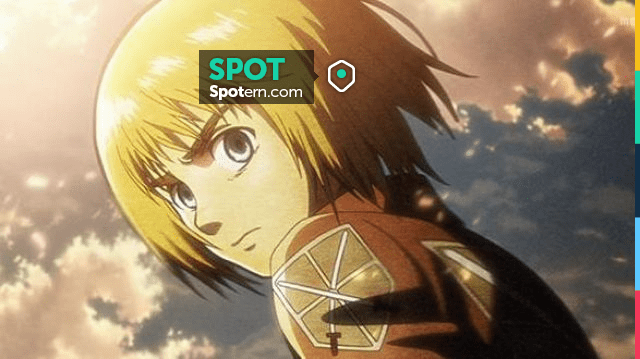 The wig Armin Artlelt (Josh Grelle) in Attack of Titans (Shingeki no ...