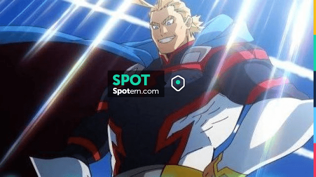 Le costume Old School de All-Might (Christopher Sabat) dans My Hero ...