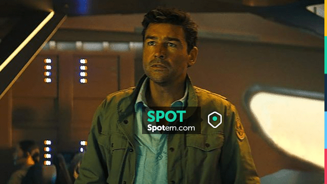 The military jacket worn by Mark Russell (Kyle Chandler) in Godzilla II ...