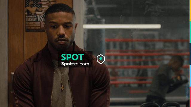 Boxraw Bomber Jacket worn by Adonis Johnson (Michael B. Jordan) as seen ...