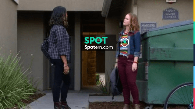 Pam & Gela Rainbow Stripe Tee worn by Abby Hammond (Liv Hewson) in ...