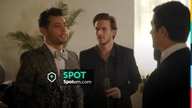 Jones Brocade Jacket worn by Sam Jones (Rafael de la Fuente) in Dynasty ...