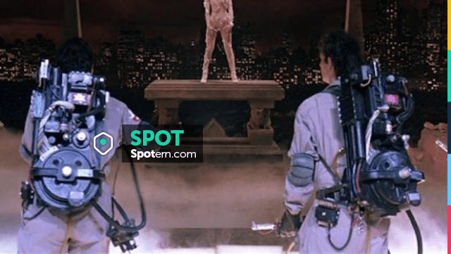 The replica of the proton pack worn by the Ghostbusters in S. O. S ...